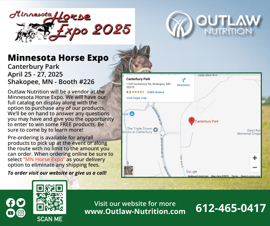 Minnesota Horse Expo | Outlaw Nutrition